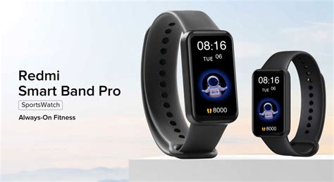 Redmi Smart Band Pro Launched In India Features Inch AMOLED Display And Days Battery Life