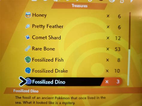 Does Anyone Have A Fossilized Bird Please Im Dying Here For Real R Pokemonswordandshield