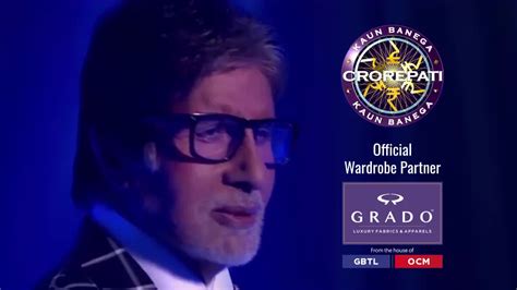 Shailesh Singh On Linkedin Blissful To Share Grado Becomes Official Wardrobe Partner Of Kbc 11