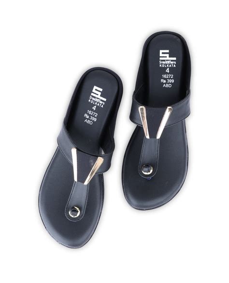 Ladies Flat Chappal 16272 Sreeleathers Ltd