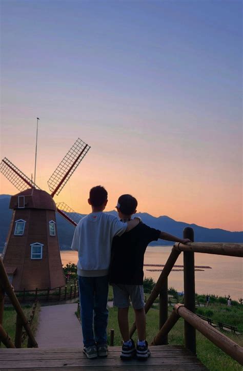 거제도 바람의언덕 ♩ 푸른 남해바다와 그림같은 풍차 거제 여행명소 네이버 블로그