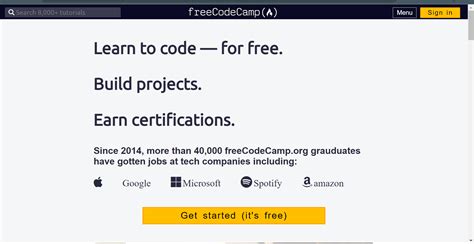 Github Tej Shahade5freecodecamp Clone Hello Everyone I Have Made This Freecodecamp Ui Clone
