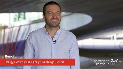 Formation Continue Unil Epfl Auf Linkedin 🎬 Formation Energy Geostructures Analysis And Design