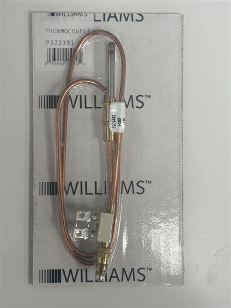 Williams P322391 Thermocouple For Furnaces