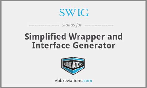 What Is The Abbreviation For Simplified Wrapper And Interface Generator