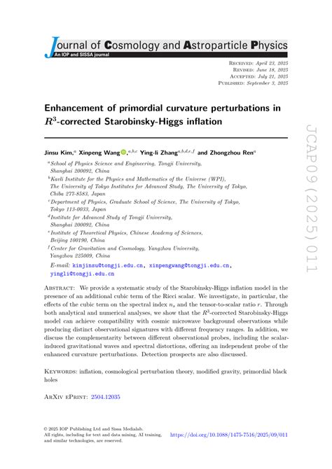 Enhancement Of Primordial Curvature Perturbations In R Corrected Starobinsky Higgs Inflation