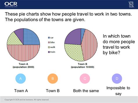 Intepreting Pie Charts Foundation Higher Gcse Maths Question Of The Week On Mr Barton Maths
