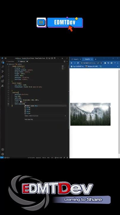 Captions Emerge From The Blur With Pure Css Edmtdev Html Css Code Asmr Asmrprogramming