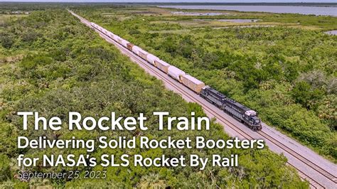 Nasa Railroad Rocket Transport