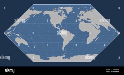 Shape Of The North Andes Tectonic Plate On The Solid Contour Map In The Eckert I Projection