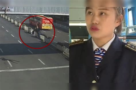 救人的司机找到了，是位巾帼英雄！男子高空作业掉落悬空被公交接住男子高空作业巾帼英雄