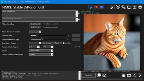 画像生成AIのStable Diffusionをコマンド不要で簡単に使えるソフト NMKD Stable Diffusion GUI 情報