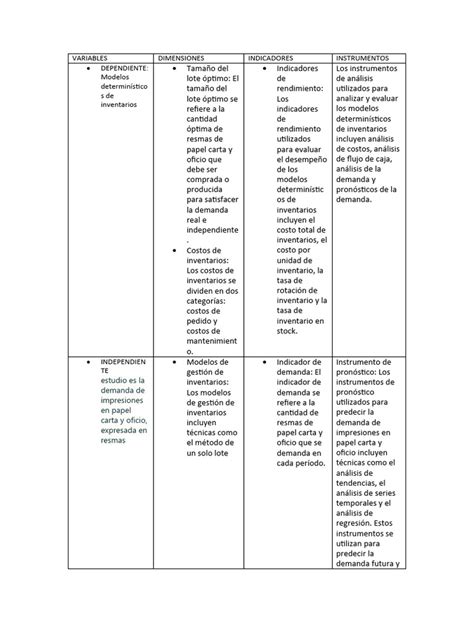 Variables Descargar Gratis Pdf Matemáticas Aplicadas