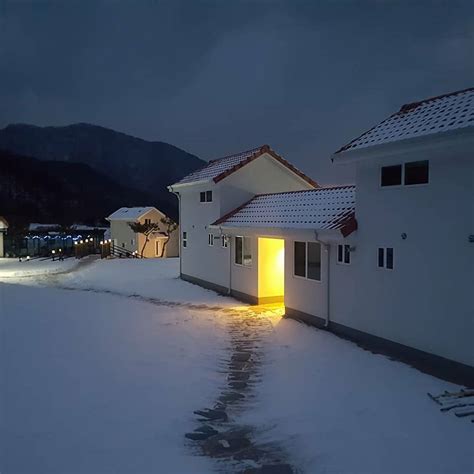 단양 자연향펜션 단양겨울 힐링여행 넘 좋아요