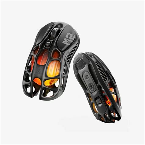 Gravastar Mercury M2 Stealth Black Wireless Gaming Mouse Mice 5 Light Mode Highly Sensitive