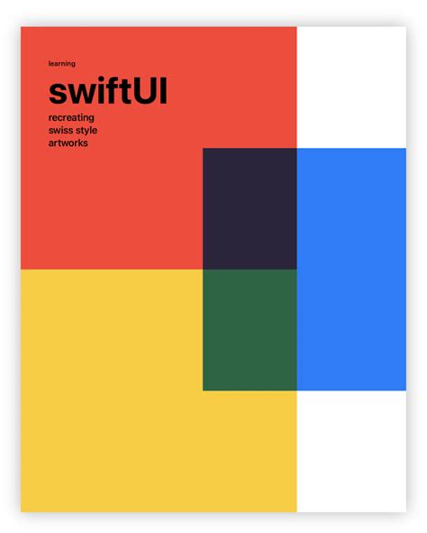 Swiss Style With Swiftui Learn To Code In Style