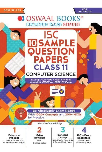 oswaal isc sample question papers class 11 computer science for 2023 exam for 2024 exam