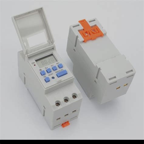 Jual Mcb Timer Digital Timer Swich 220volt Panel Lampu Otomatis 16 A Shopee Indonesia