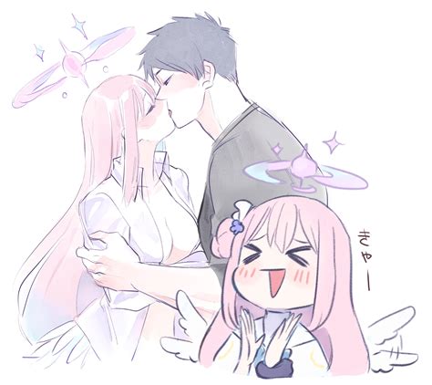 Sensei And Mika Blue Archive Drawn By Ekoru Danbooru