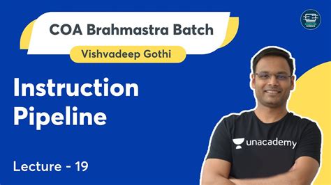 Instruction Pipeline Lec 19 Coa Brahmastra Batch Vishvadeep Gothi Gate 2023 Youtube