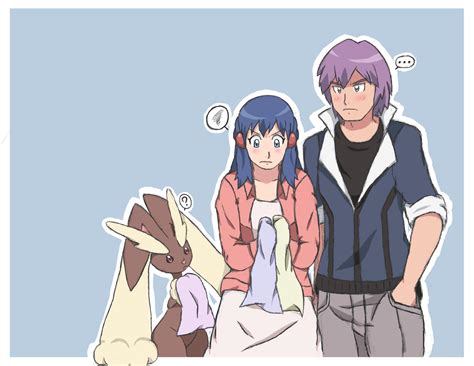 Paul And Dawn Pokemon