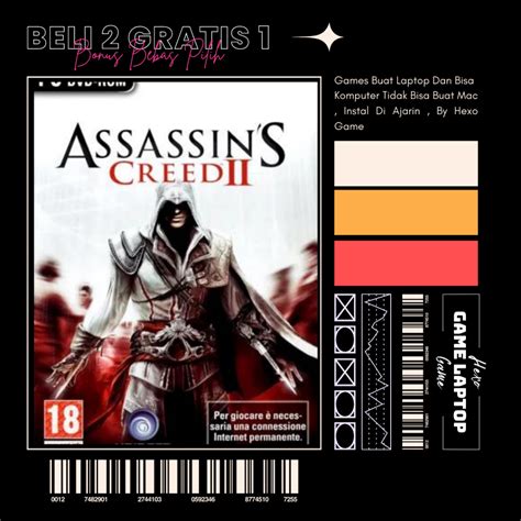 Jual Assasins Creed 2 Game Pc Game Laptop Link Download Shopee
