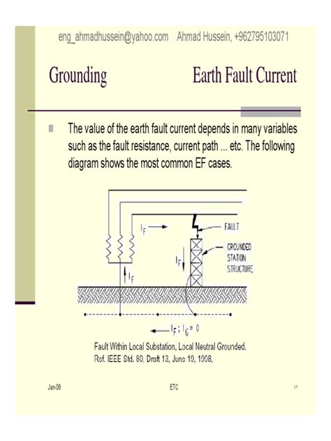 Grounding Design Fault Current Pdf Electrical Resistance And