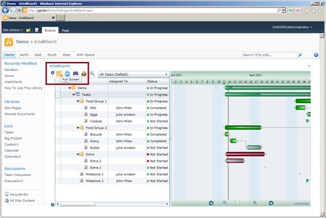 gantt chart view sharepoint chart examples ponasa