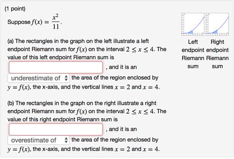 Solved 1 Point R2 Suppose F X A The Rectangles In The