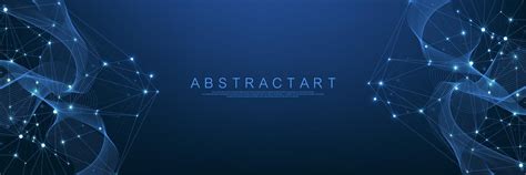 Premium Vector Technology Abstract Lines And Dots Connection Background Connection Digital