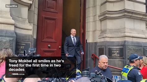 Bailed Underworld Figure Tony Mokbel Spotted Reporting To Police After Release Au