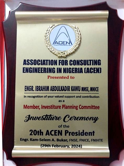 Engr Ibrahim Kawu Posted On Linkedin