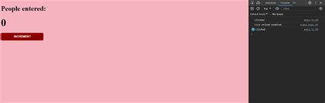 Its Not Getting Clicked But Showing Clicked In Console So Its Working