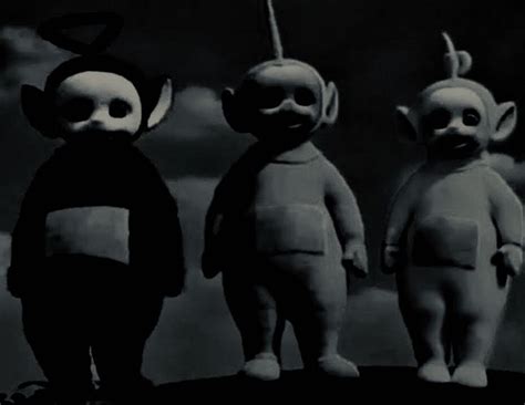 Teletubbies Turn Black And White 😱 In 2025 Teletubbies My Pictures