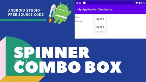 Source Code Combobox Spinner Android Studio Java Youtube