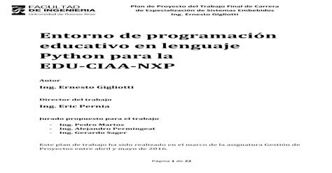 Entorno De Programación Educativo En Lenguaje Python Para La Laboratoriosfiubaarlsetesis