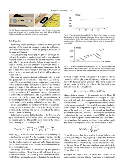 Design And Fabrication Of Multi Patch Elastic Geodesic Grid Structures