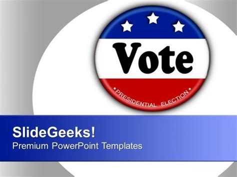 Word Vote Signifying Elections Government Powerpoint Templates Ppt