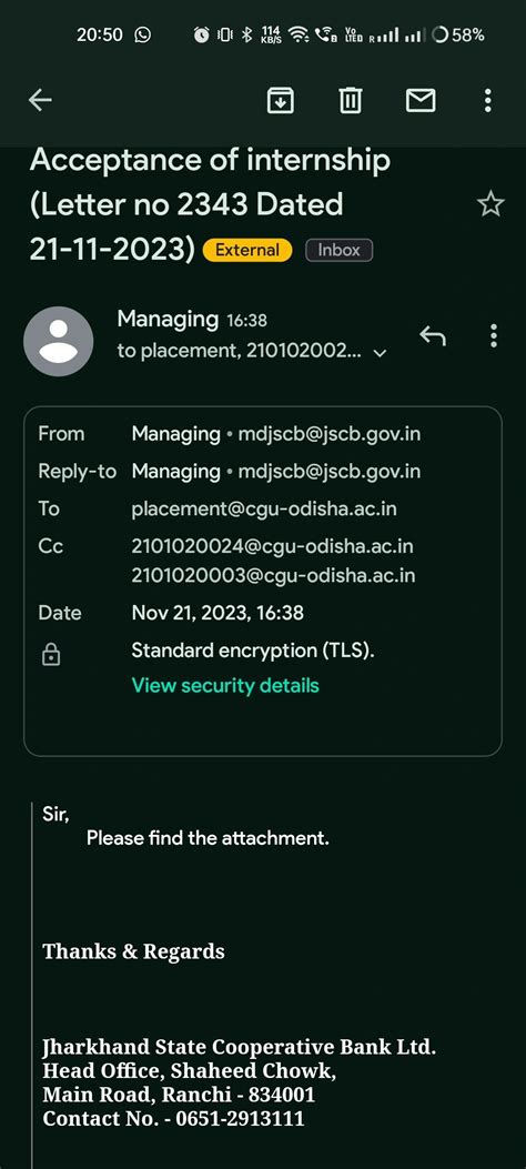 Abhishek Bhattacharya On Linkedin Internship Jharkhandstatecooperativebank Itandbanking