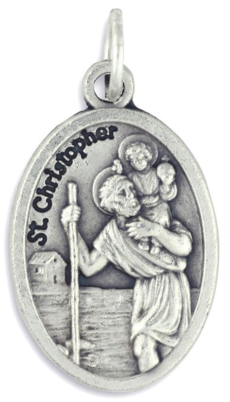 Buy St Christopher Medal Pkg Of 10 Ts Catholic
