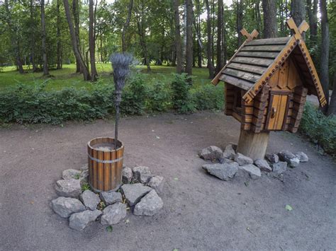 Ступа бабы яги картинки своими руками