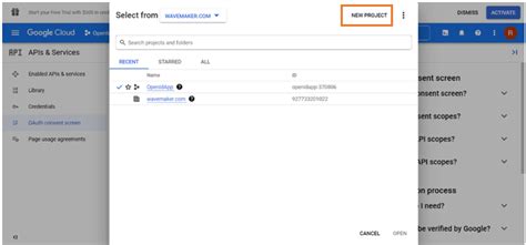 Configuring Open ID Using Google Provider WaveMaker Docs