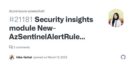 Security Insights Module New Azsentinelalertrule Tactic Parameter Wrong Type · Issue 21181