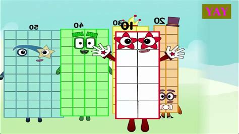 Numberblocks 10s Intro Theme Song Numberblocks Advanced S1 E1 Tetrahedrons Youtube