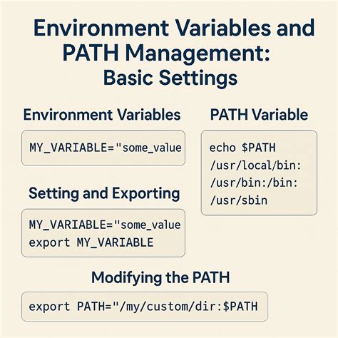Environment Variables And Path Management Basic Settings By Eren