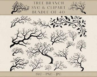 Tree Branch Svg Branch Svg Branch Png Branch Clipart Branch Silhouette Tree Branch Svg Cut