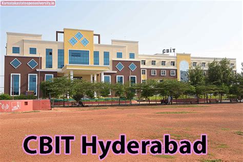 CBIT Hyderabad Courses Fees Admission Cut Off Placements