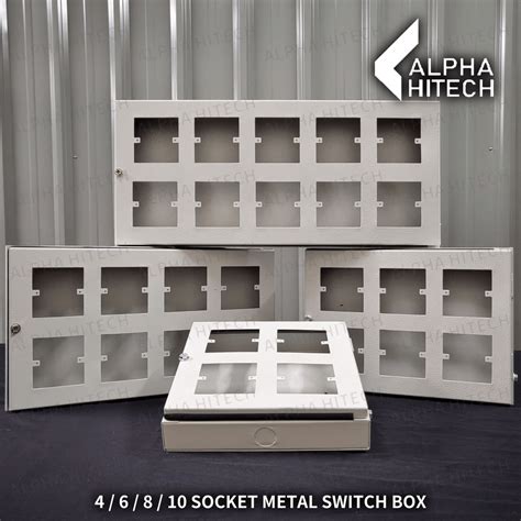 46810 Socket Metal Switch Box 4s 6s 8s 10s Way Switches Electrical 46810 Socket Metal Switch Box 4s 6s 8s 10s Way Switches Electrical