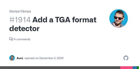 Add A TGA Format Detector Issue 1914 Libvips Libvips GitHub