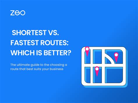 shortest or fastest routes for optimal route planning 🗓️